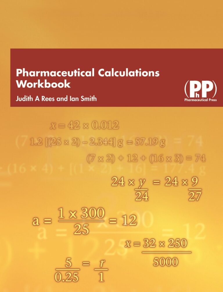 Pharmaceutical Calculations Workbook | Pharmaceutical Press