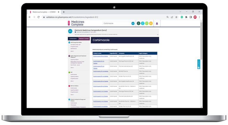 Electronic Medicines Compendium (emc) | Pharmaceutical Press