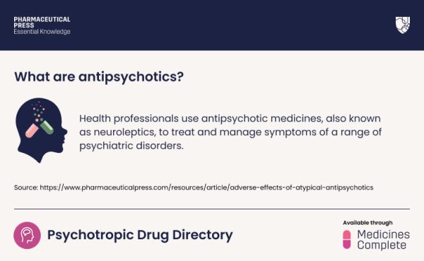 Adverse effects of atypical antipsychotics | Pharmaceutical Press